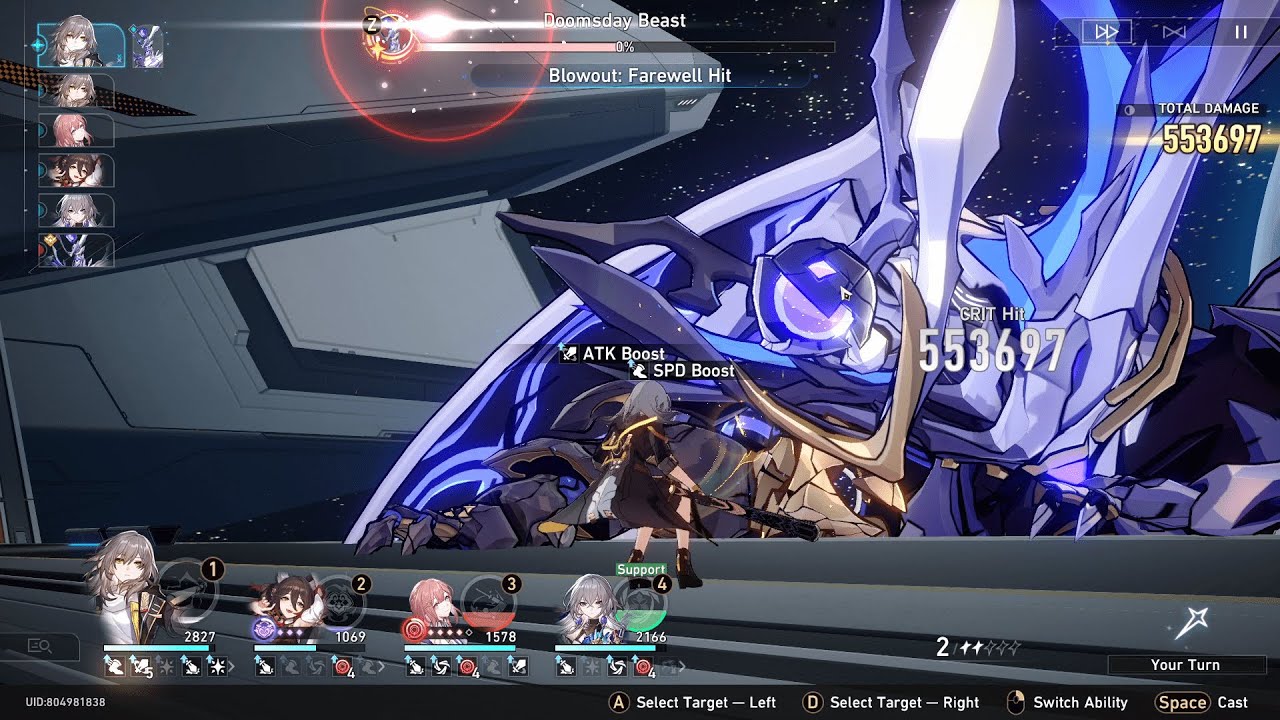 (HSR) Physical MC (Trailblazer) 550K showcase - YouTube