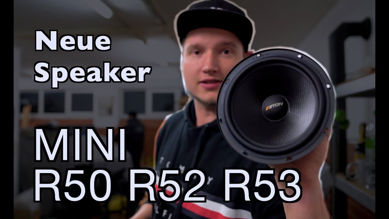 Anleitung MINI R50 R52 R53 Lautsprecher Einbauen / Türverkleidung ...