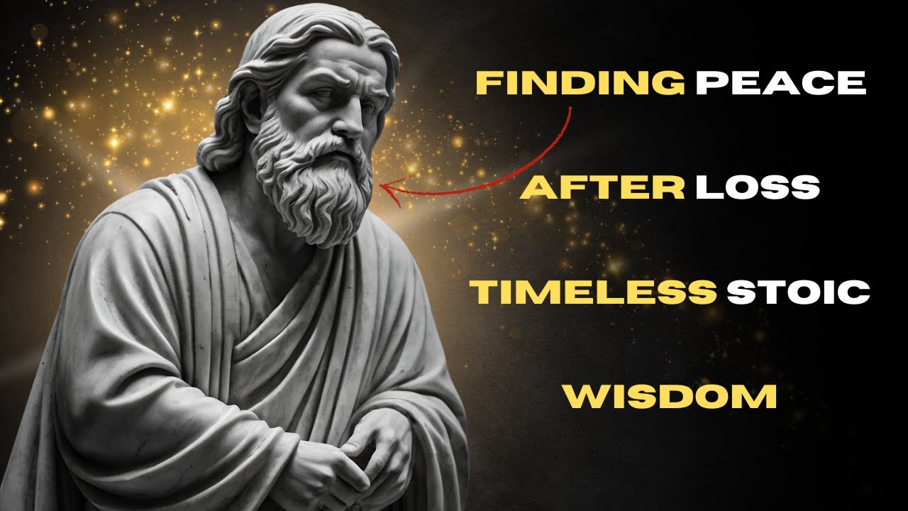 How Stoicism Can Help You HEAL and Grieve - YouTube