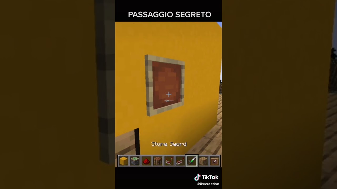 Come fare un passaggio segreto su Minecraft - YouTube