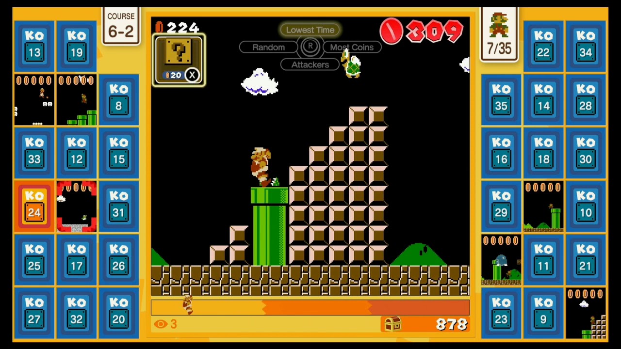 Super Mario 35 - High Score Special w5w6 - YouTube