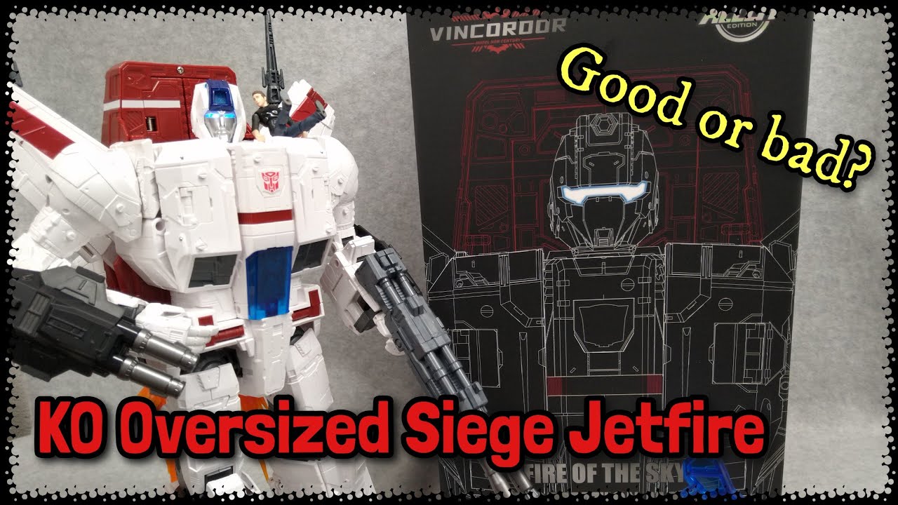 Jetfire KO oversized transforming figure Vincordor Fire of the Sky ...
