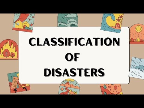 Classification of Disasters| Disaster| Geography| UPSC| CUET PG - YouTube