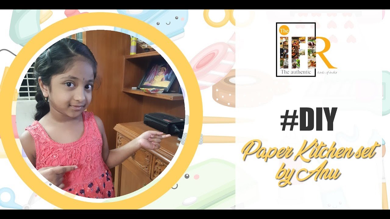 Paper kitchen set by Anu | Tiny Cookware | Dollhouse kitchen | DIY ...