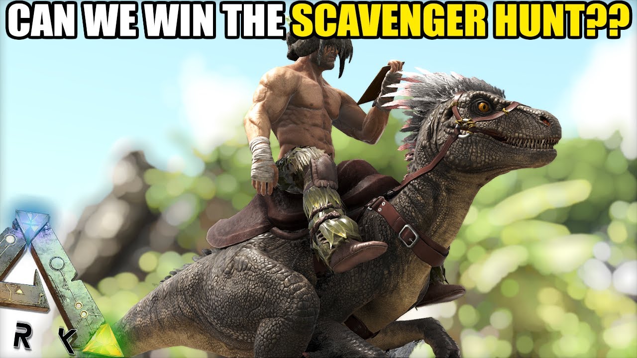 WE GET SENT ON AN EPIC SCAVENGER HUNT!! | TRIBE WARS | ARK SURVIVAL ...