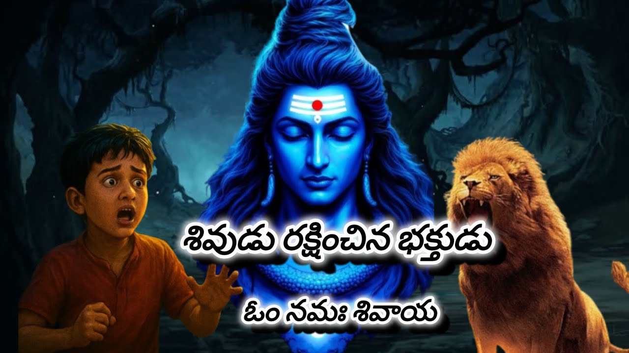 Shivudu rakshichina bhakthudu#shivashorts#shiva story #youtubeshorts # ...