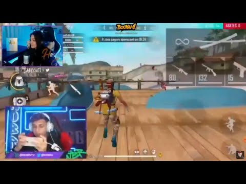 ISA FONT REAGINDO AOS MELHORES RAGES DAS LIVES DE FREE FIRE HUMOR