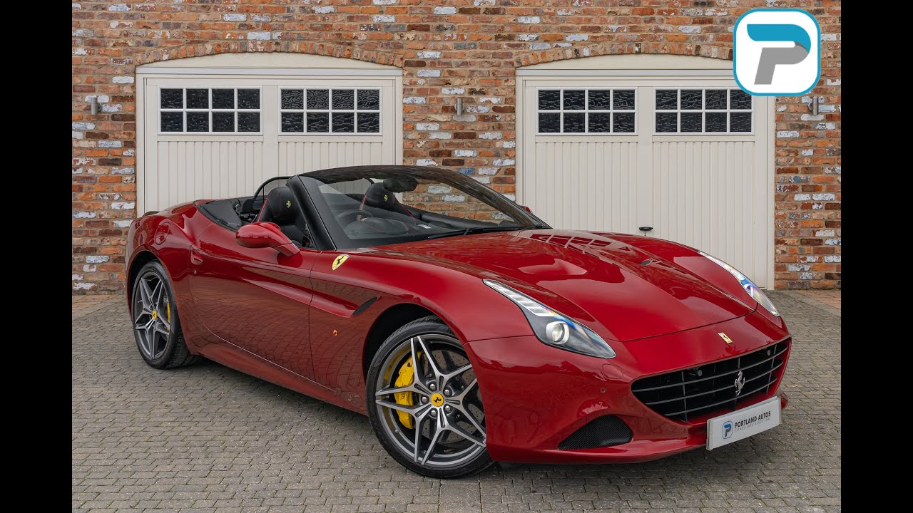 2015/15 FERRARI CALIFORNIA T IN SPECIAL ORDER ROSSO CALIFORNIA WITH TWO ...