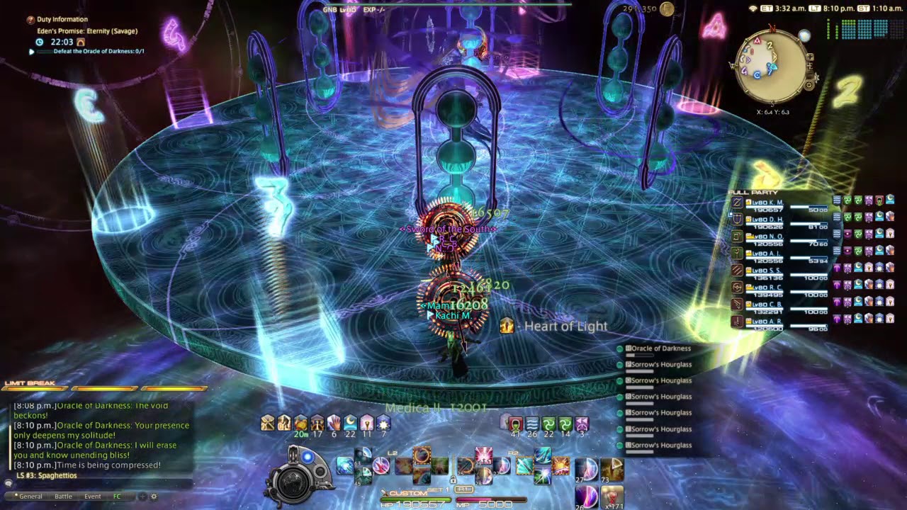 FFXIV: E12S Oracle of Darkness [Gnb] PoV - YouTube