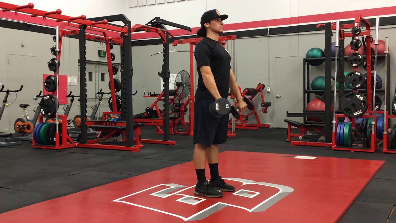 Dumbbell Empty Can - YouTube