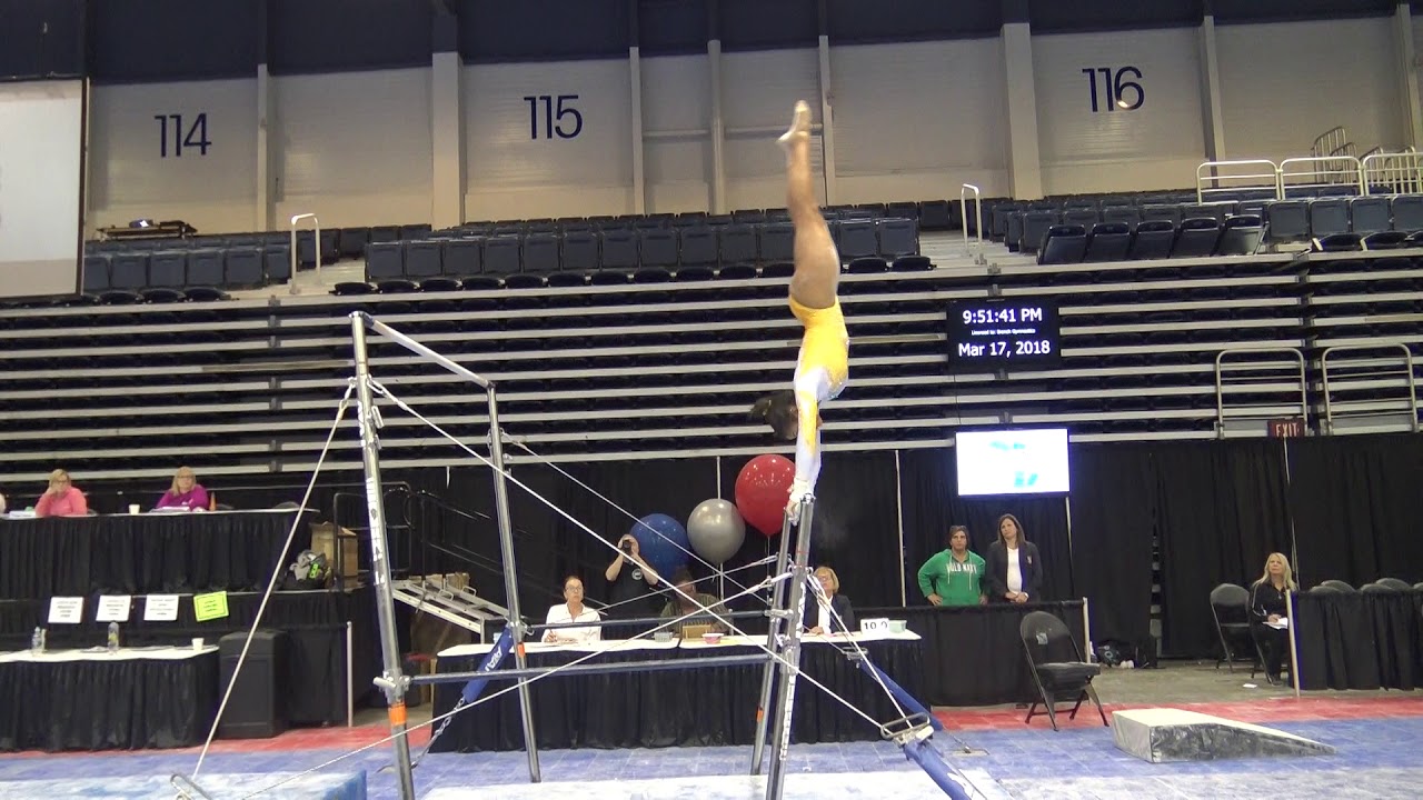 Kai Rivers, Twistars USA | L10 Bars 2018 Michigan State Meet - YouTube