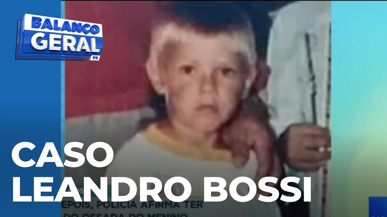 30 anos depois, polícia afirma ter encontrado ossada de Leandro Bossi ...
