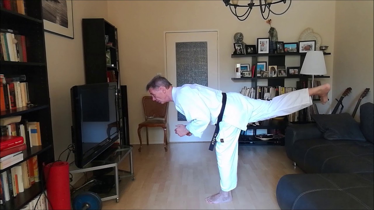 Karate mit Thomas Koch: Sokuto und Ushiro geri - YouTube