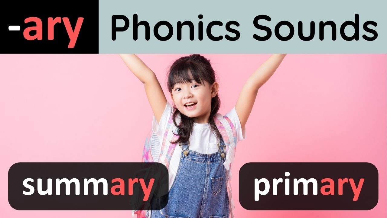ary Phonic Sounds: -ary Phonic Sound Words Practice - YouTube