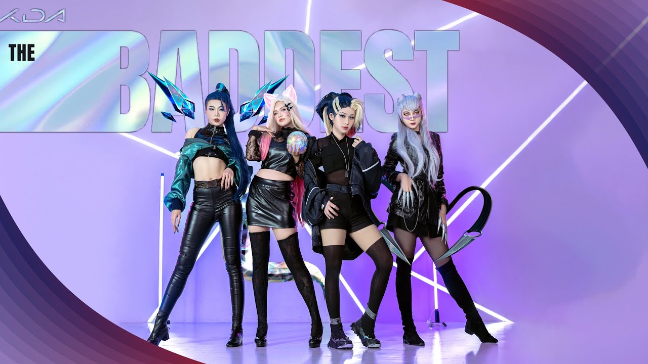 【S+EIGHT】《THE BADDEST》K/DA【Dance Cover】 - YouTube