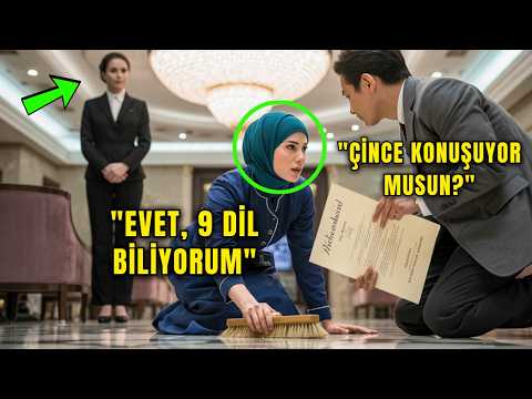 CEO Temizlikçiyi 9 Dil Konuşurken Duyunca Şoke Olur ve Onun Hayatını Sonsuza Dek Değiştirir