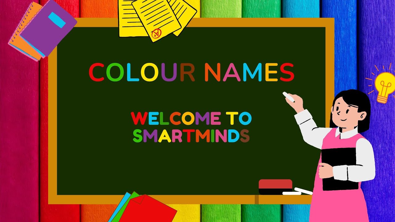 Colors, Names of colours/colors, Identification of Colours and ...