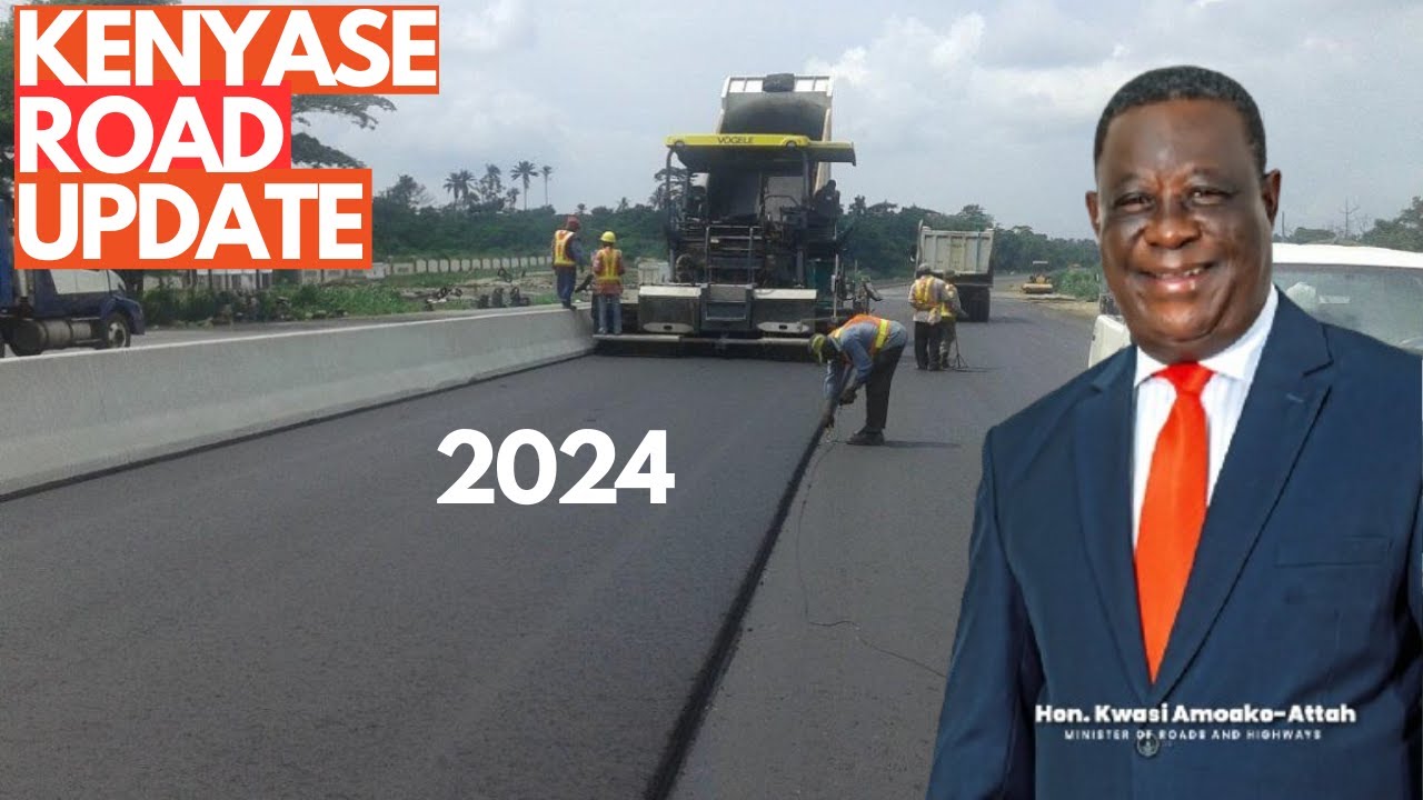 New Kenyase Road Construction Project Completed - 05/01/2024 - YouTube
