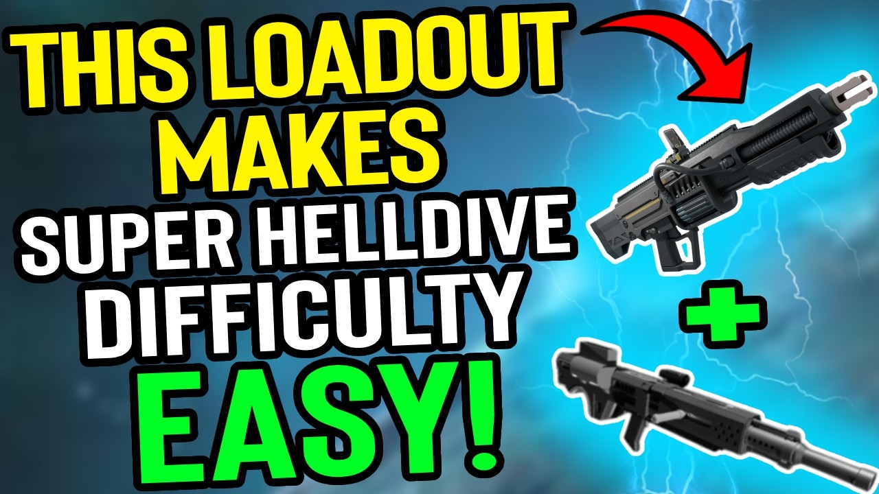 This Primary & Support Weapon Combo CRUSHES Everything in Helldivers 2! Best Loadout Blitzer ...