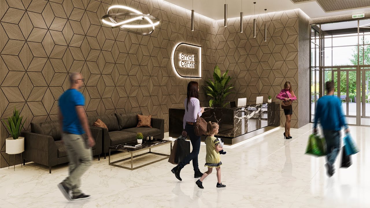 Дизайн интерьера спортцентра Smart Sport Center 3D — Interior Design ...