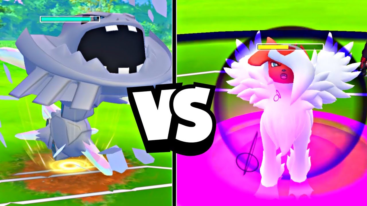 Mega Steelix vs Mega Absol in Pokemon Go - YouTube