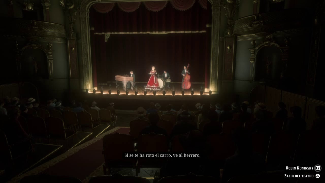 ROBIN KONINSKY MUSICA ESPECTACULO SAINT DENIS TEATRO Red Dead ...