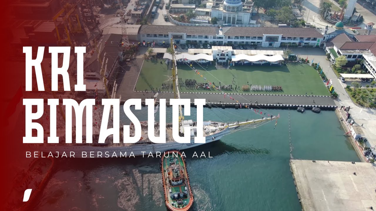 Taruna asing ikut berlayar di KRI Bimasuci - YouTube
