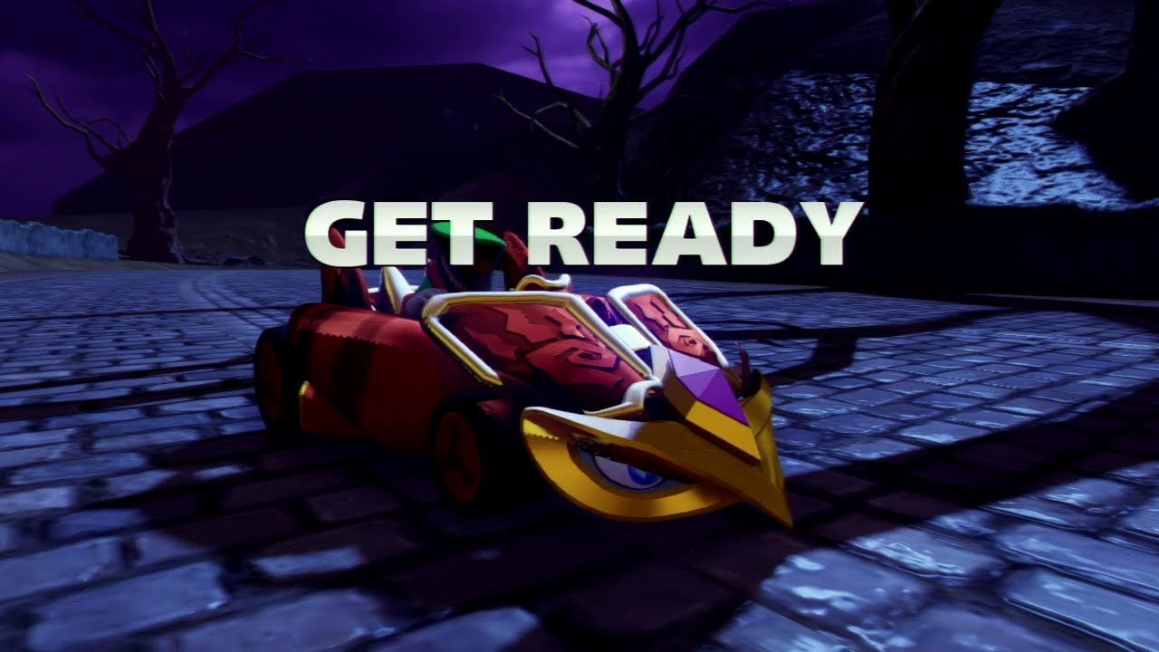 Sonic & All-Stars Racing Transformed (PS3) Reala Racing In Graveyard ...