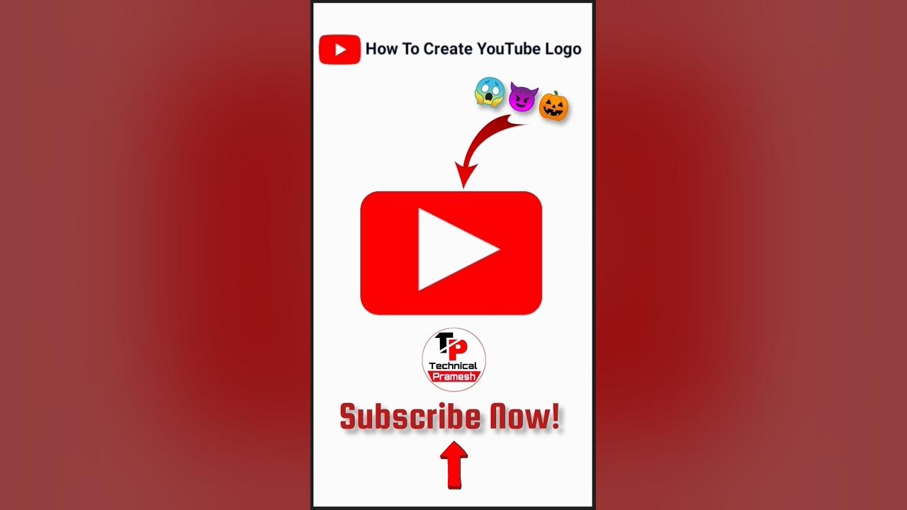 How to make YouTube Logo #shorts - YouTube