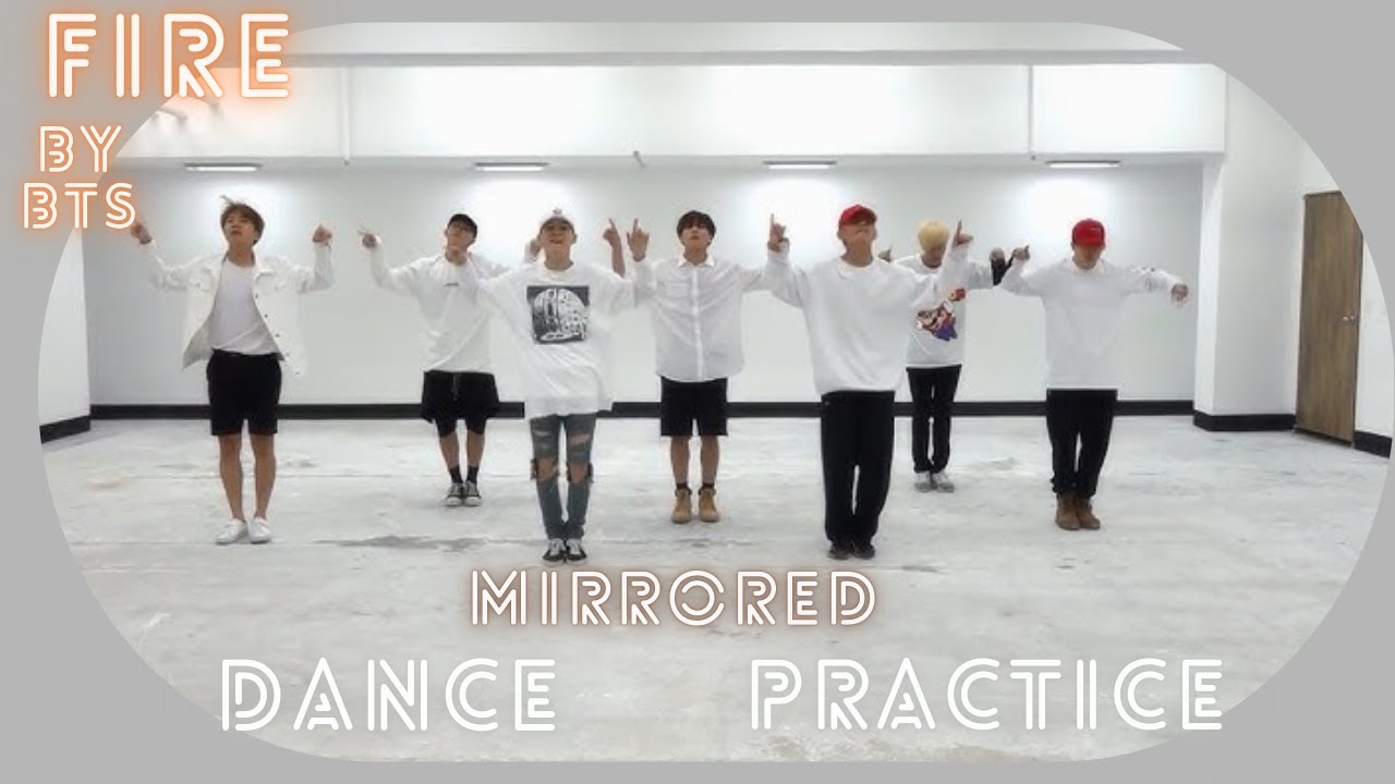 BTS Fire Dance Practice (Mirrored) 🔥 | Follow Along & Dance with BTS ...