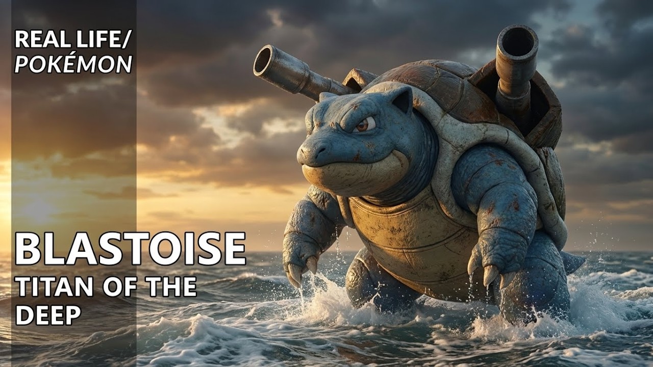 Real Life Pokémon Blastoise titan of the deep Pokémon Documentary Part ...