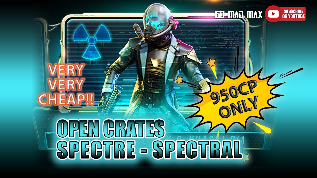 *NEW* SPECTRE SPECTRAL CRATE CALL OF DUTY MOBILE FOR 950CP ONLY - YouTube