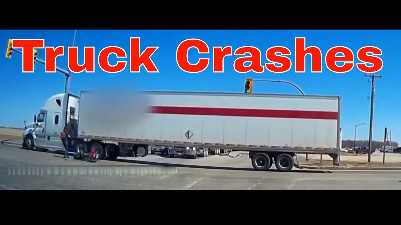 Best truck crashes and overturns - YouTube