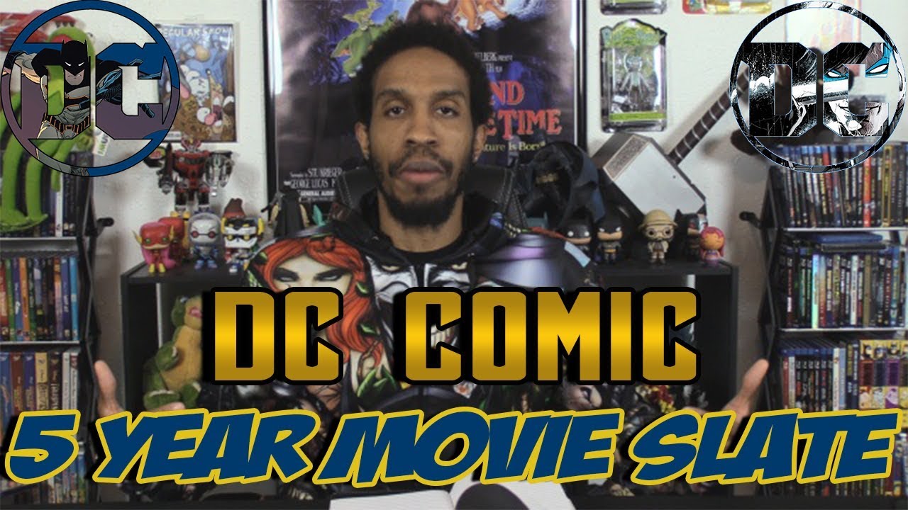 Dc Comic 5 year Movie Slate....Fan Made - YouTube