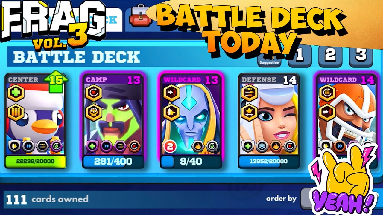 FRAG Pro Shooter Vol.3 - BATTLE DECK TODAY!😁Gameplay🔥(iOS,Android ...