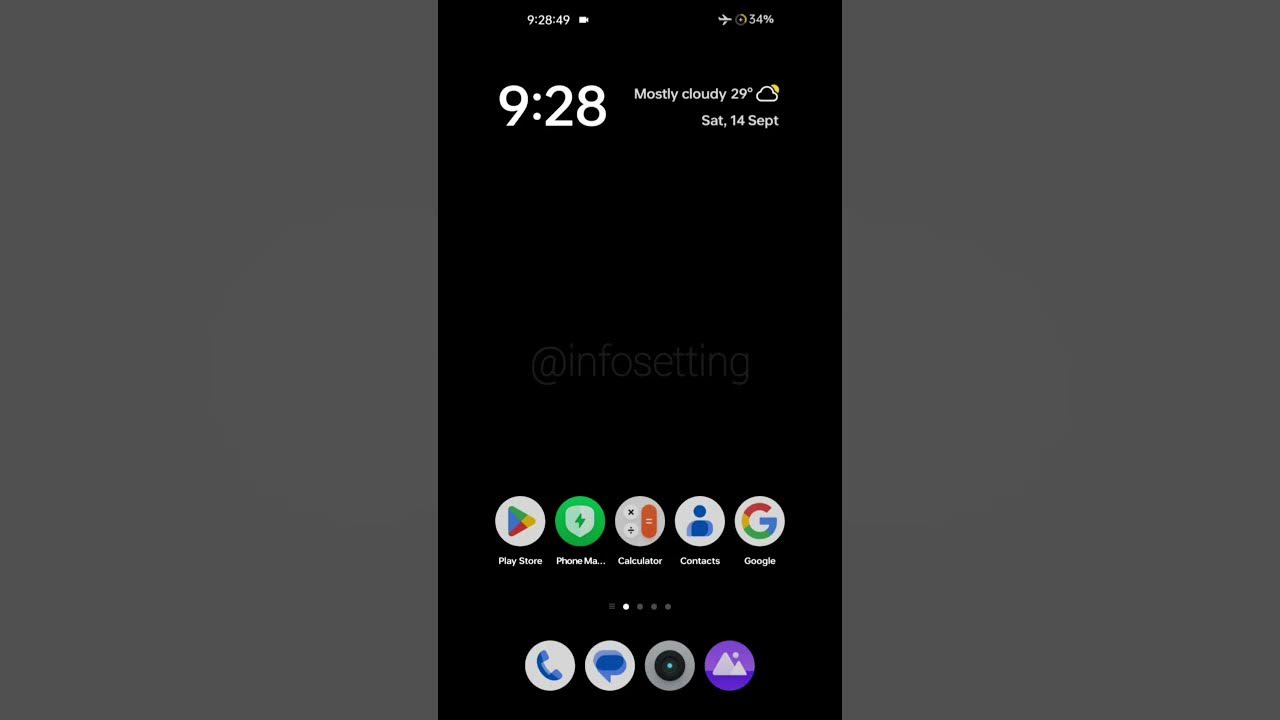 How to set Icon pull down gesture | Icon pull down guster setting #shorts #setting #phonesetting ...