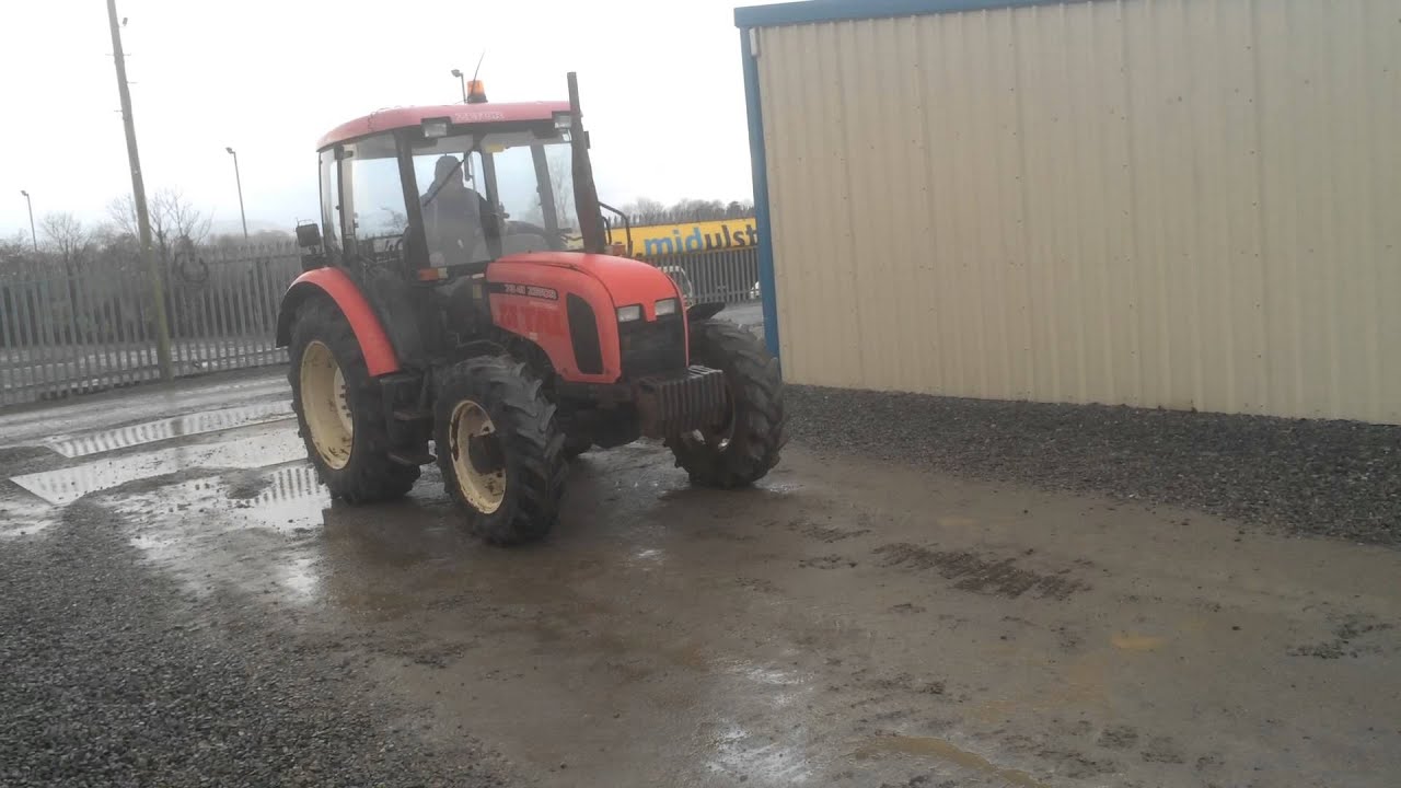 ZETOR 7341 SUPER TURBO 4WD TRACTOR - YouTube