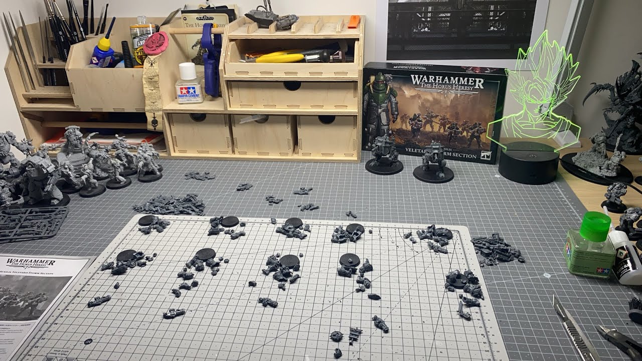 Building Veletari Storm Section - Solar Auxilia - YouTube