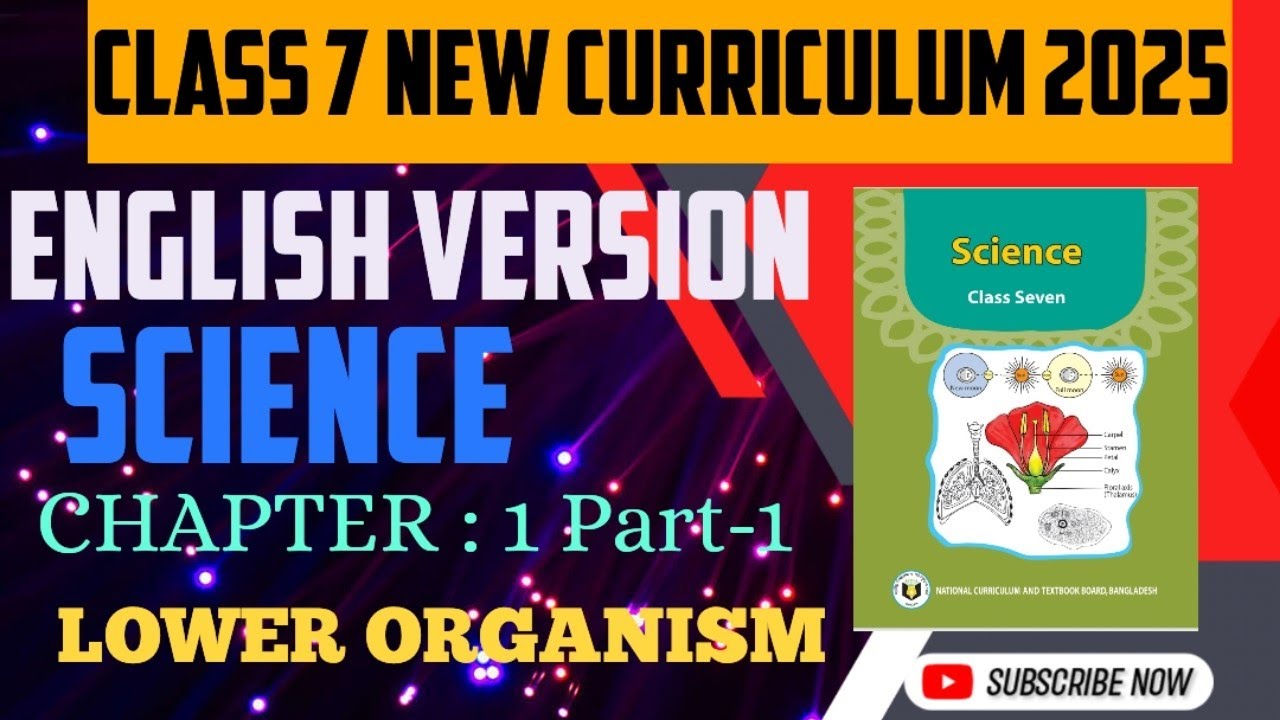 CLASS 7 SCIENCE CHAPTER 1; ENGLISH VERSION NATIONAL CURRICULUM #new ...