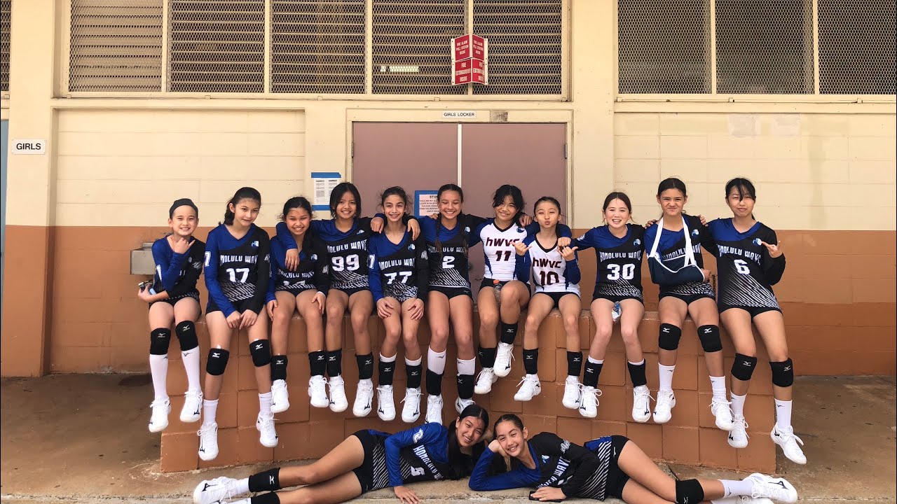 Honolulu Wave Club USAV Tournament 2/10(Sat) VS Mililani - YouTube