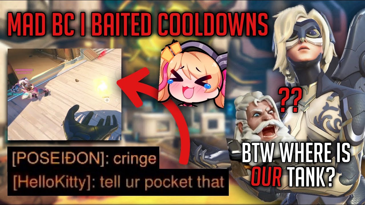 This Tank Diff Took Years Off My Life: Mercy Gameplay - Overwatch 2 ...