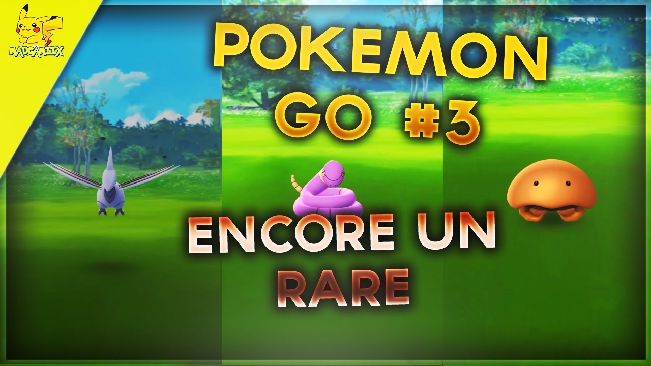 Pokemon GO # 3 - ENCORE UN POKEMON RARE ! - YouTube
