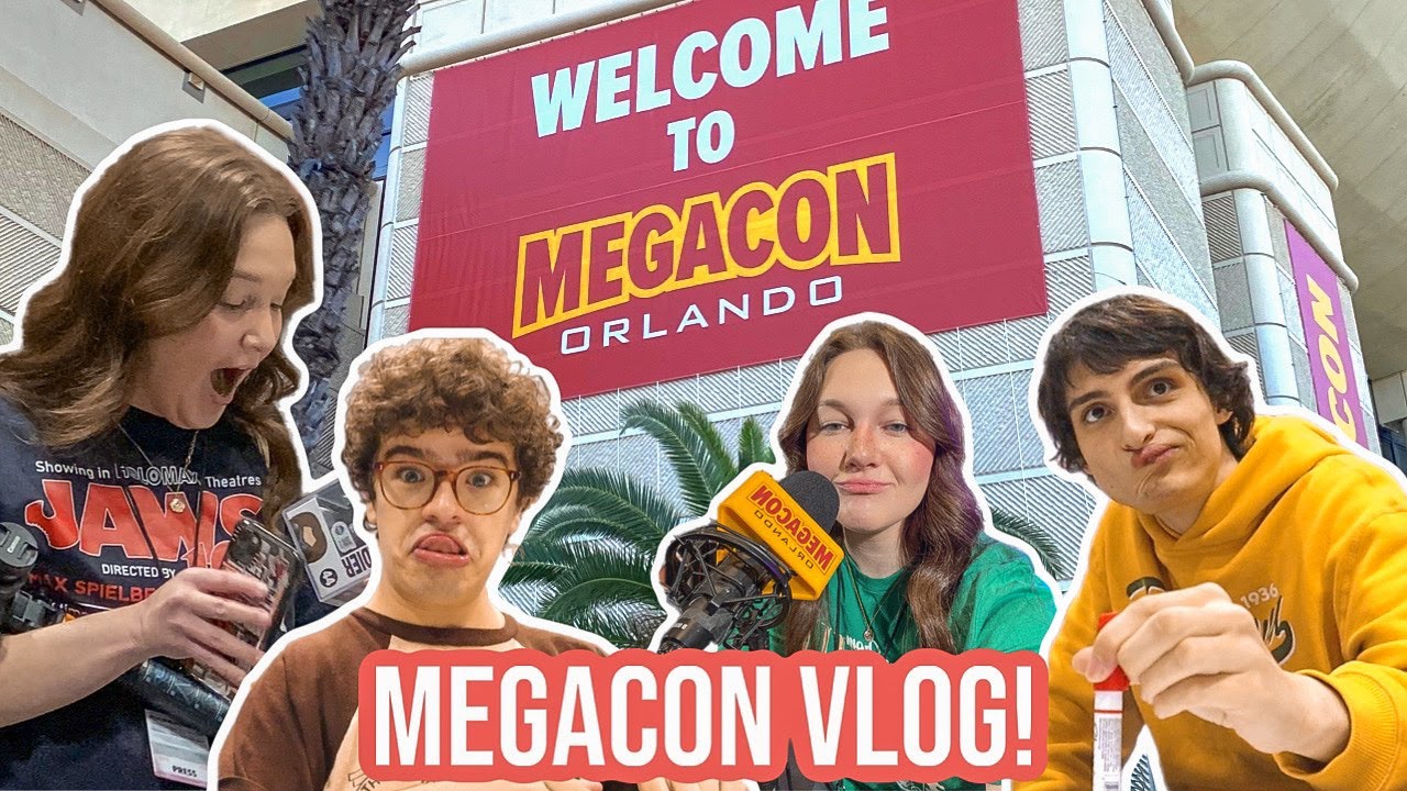 MEGACON 2024 Vlog - Meeting the **STRANGER THINGS CAST** - YouTube