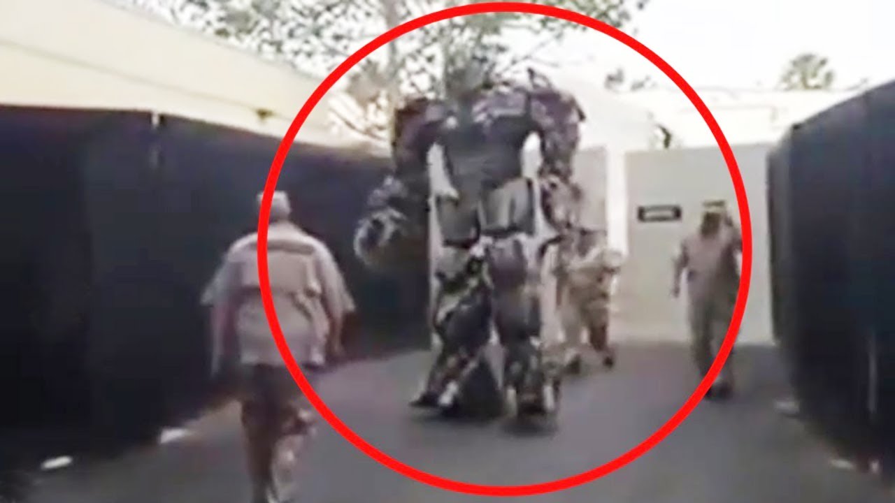 5 TIMES MEGATRON CAUGHT ON CAMERA & SPOTTED IN REAL LIFE! - YouTube