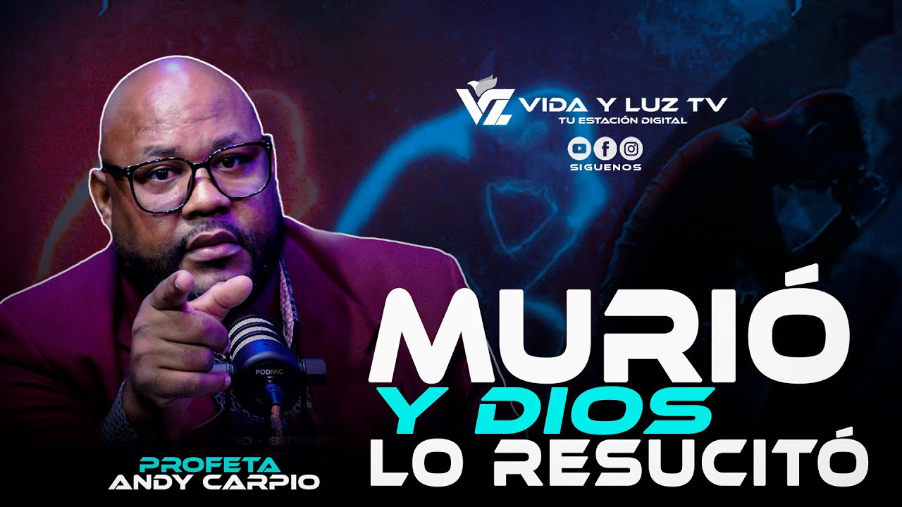 ¡INCREÍBLE CREERLO! PROFETA ANDY CARPIO NOS CUENTA SU TESTIMONIO, Y ...