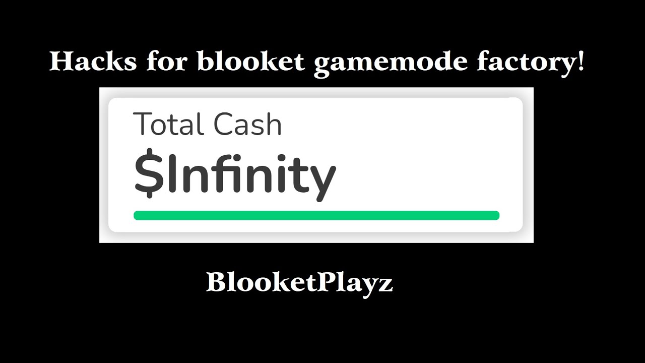 Hacks for the blooket gamemode factory! - YouTube