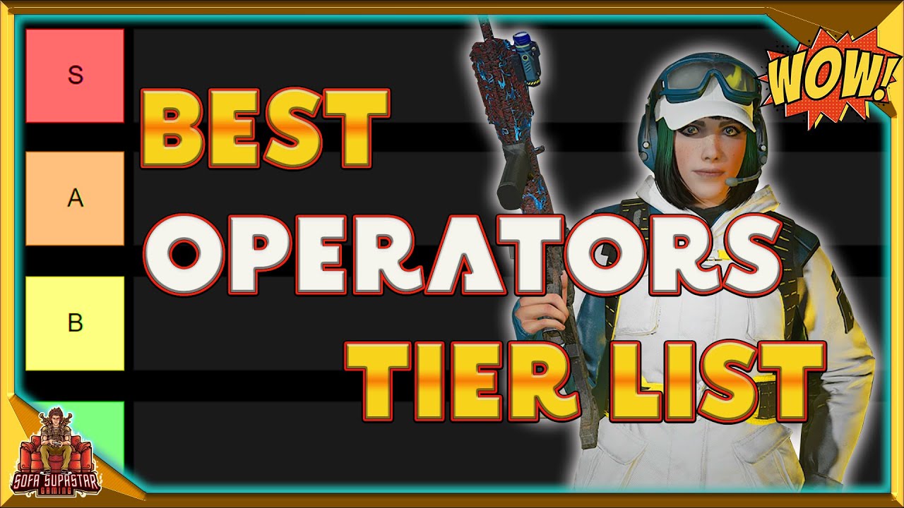 Rainbow Six Extraction - All Operators Ranked Full Tier List - The Best ...