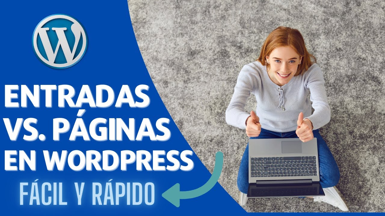 🔍 Entendiendo las diferencias entre ENTRADAS y PAGINAS en WordPress - YouTube