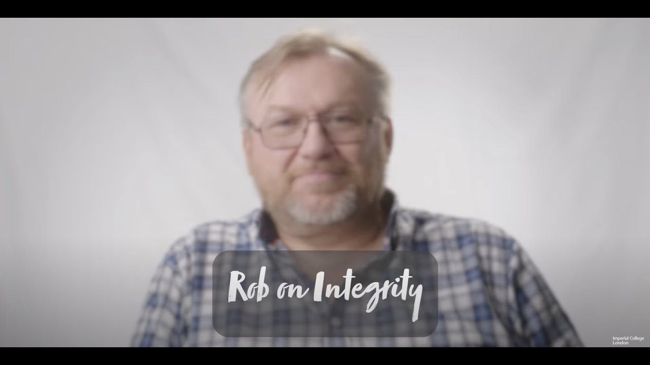 Our Imperial Values: Rob on Integrity - YouTube