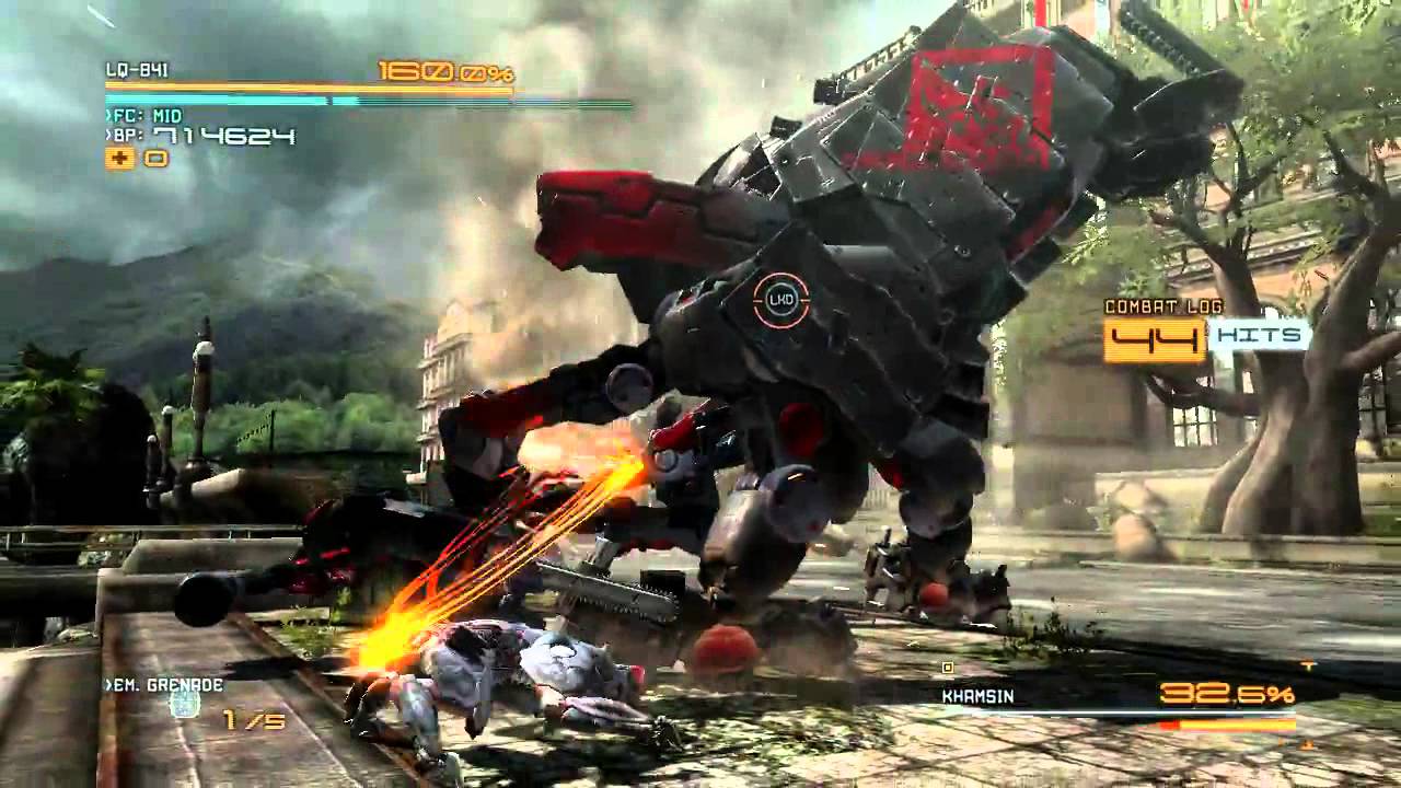 Metal Gear Rising: Bladewolf DLC - Khamsin - Revengeance - No Damage ...